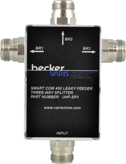 UHF-SP3 UHF Three-Way Splitter | Becker Mining Systems AG